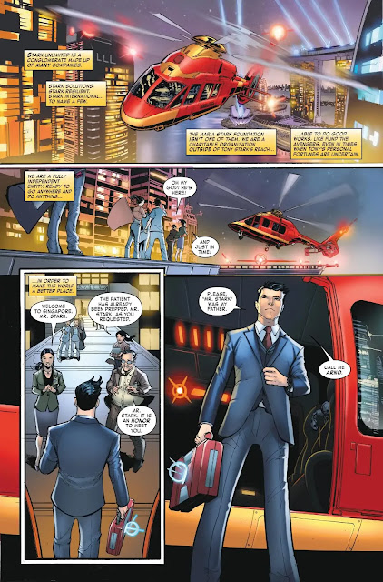 Arno Stark está de volta na edição de Tony Stark: Iron Man que sai esta ...