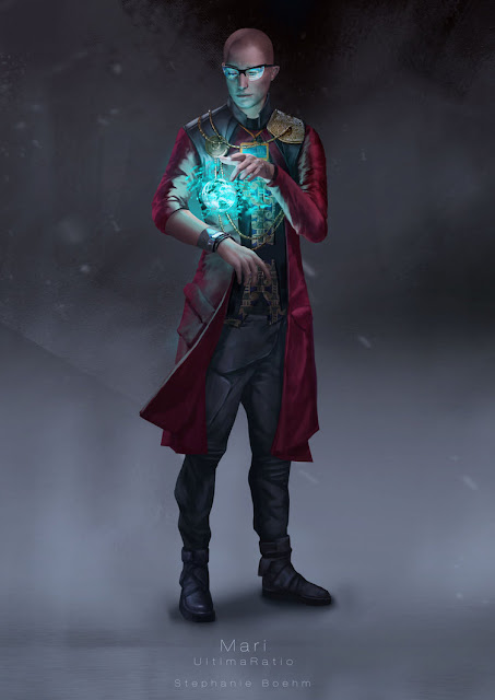 Seduced by the New...: Character Concept Art