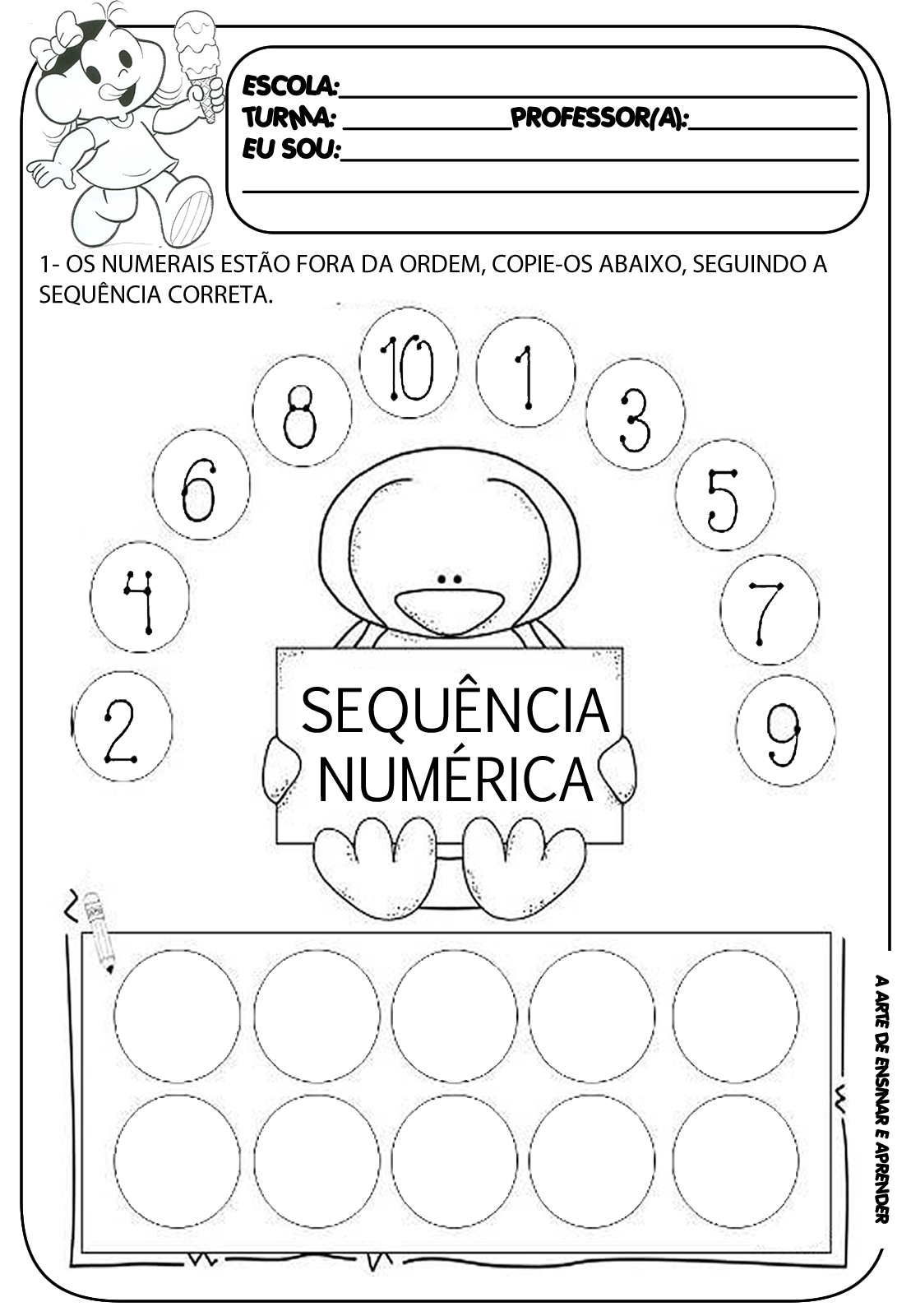 Exercicios De Sequencia Numerica - FDPLEARN