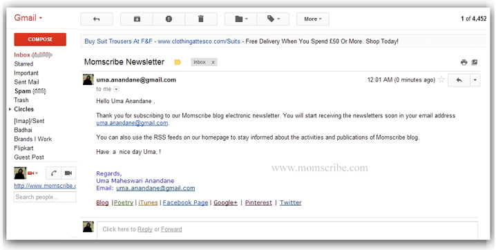How to Create Mail Merge in Gmail with Google Docs - Momscribe