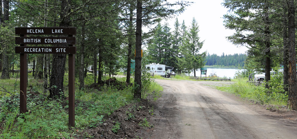 usbackroads™: cabackroads--Helena Lake BC Forest Service, 100 Mile ...