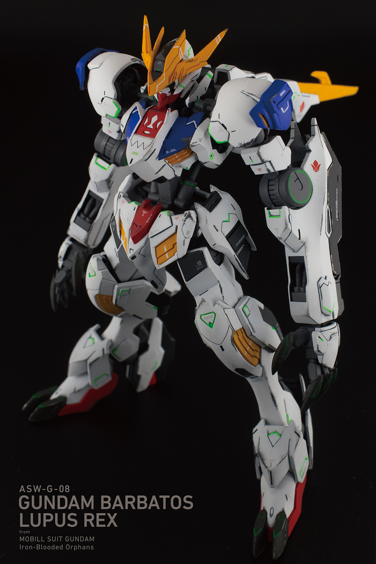 Custom Build: HG 1/144 Gundam Barbatos Lupus Rex [Detailed] - Gundam ...