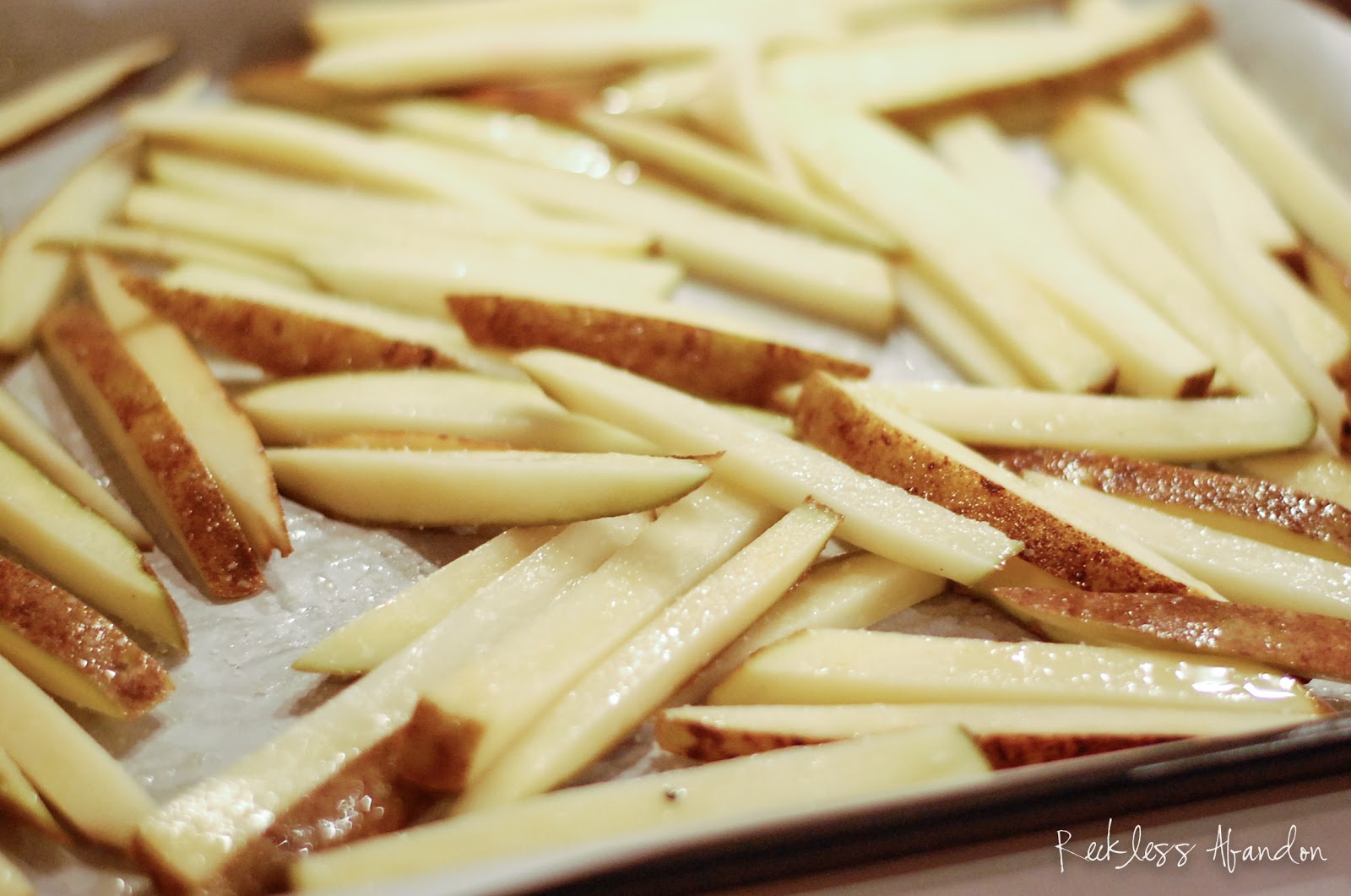Reckless Abandon: Crispy Oven Baked French Fries