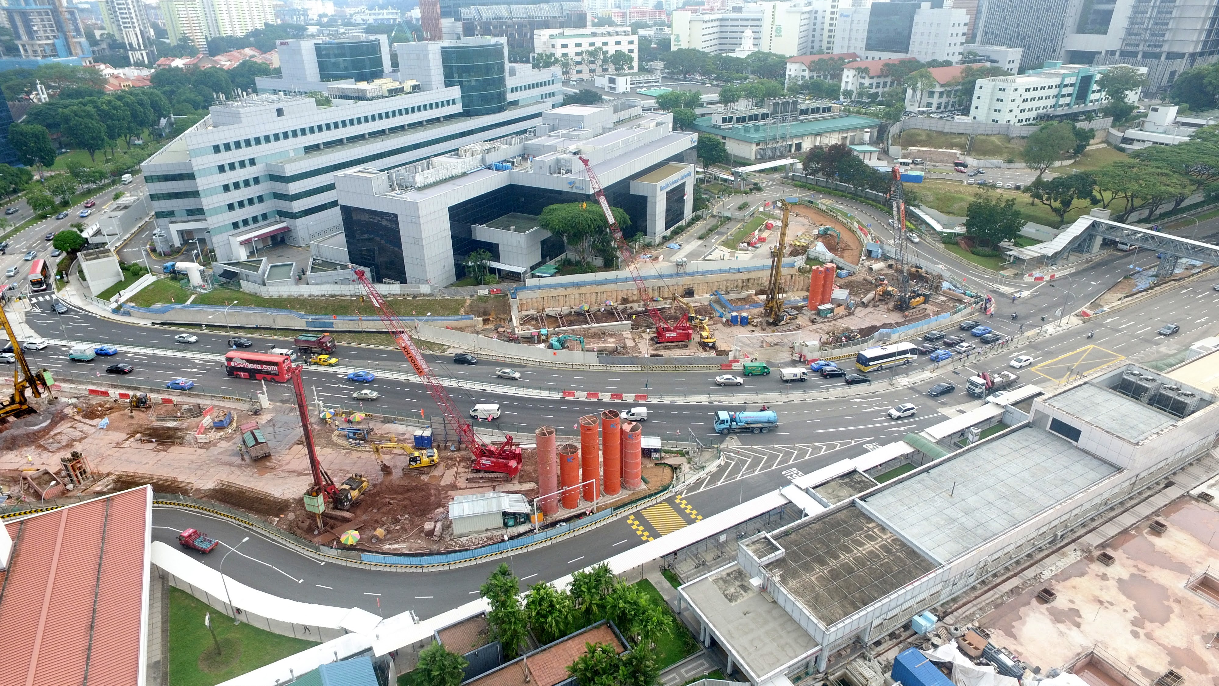 Thomson Line Construction: Outram Park Cast (II)
