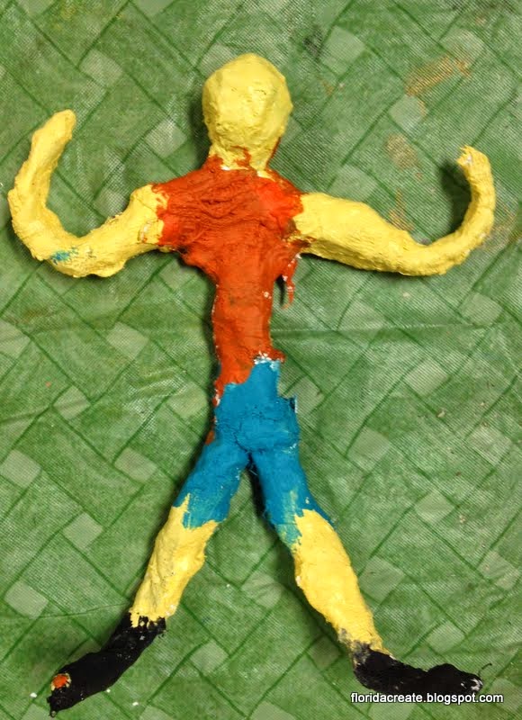 floridacreate: Plaster Wrap Figures