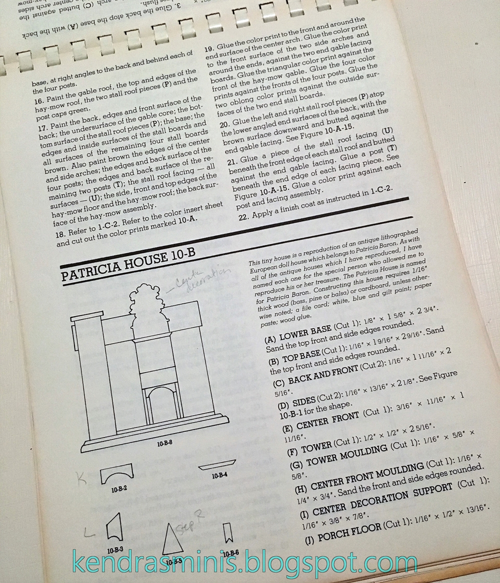 Kendra's Minis: Dome Project - Mott Miniature Workshop Manual ...