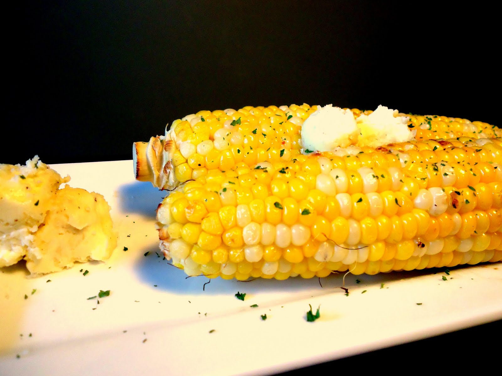 This Woman Cooks: Parmesan Buttered Grilled Corn