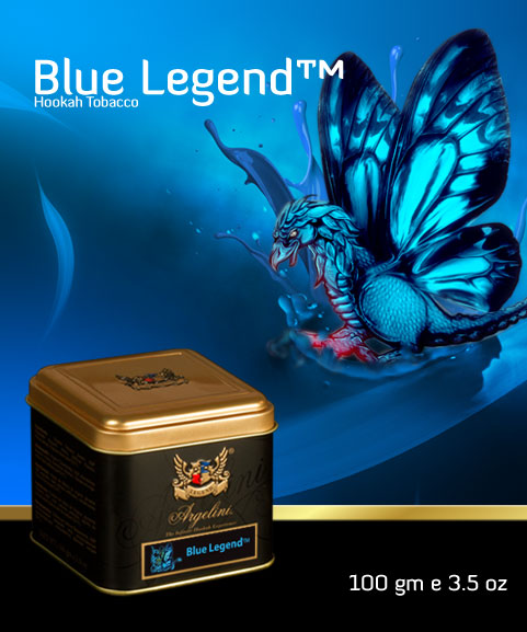 Sadece Nargile: Argelini Blue Legend Mavi Efsane Nargile Tutunu inceleme