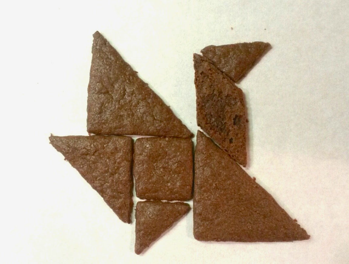 Against The Grain is for Foodies: Tangram Birds: Playing With Chocolate ...
