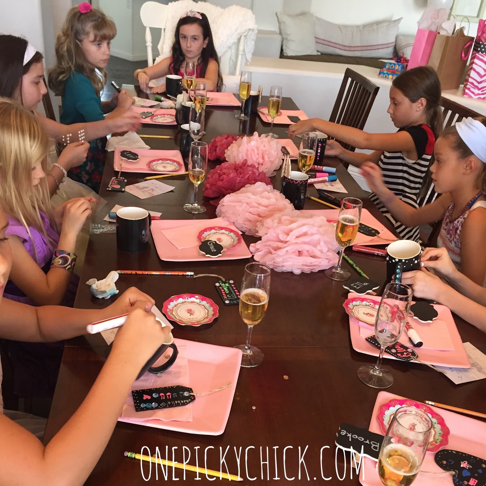 Savvy Chic Birthday Party | One Picky Chick