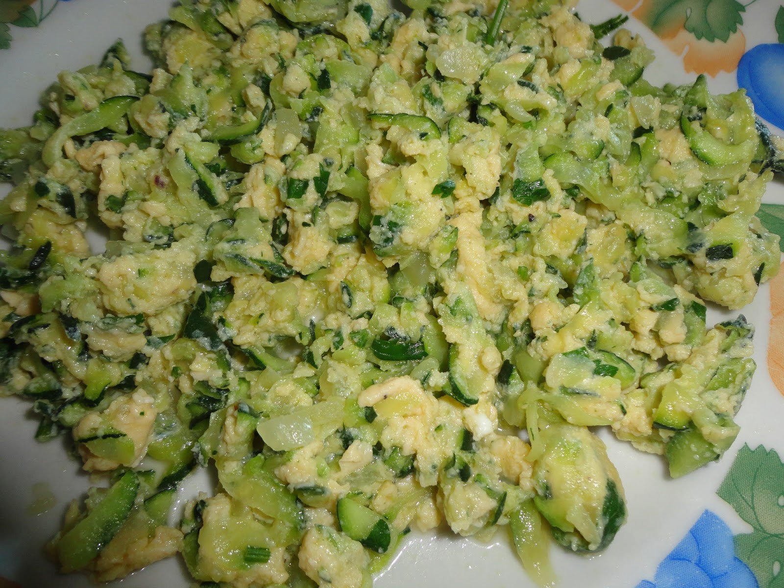 temperado a gosto...: Courgette à Brás