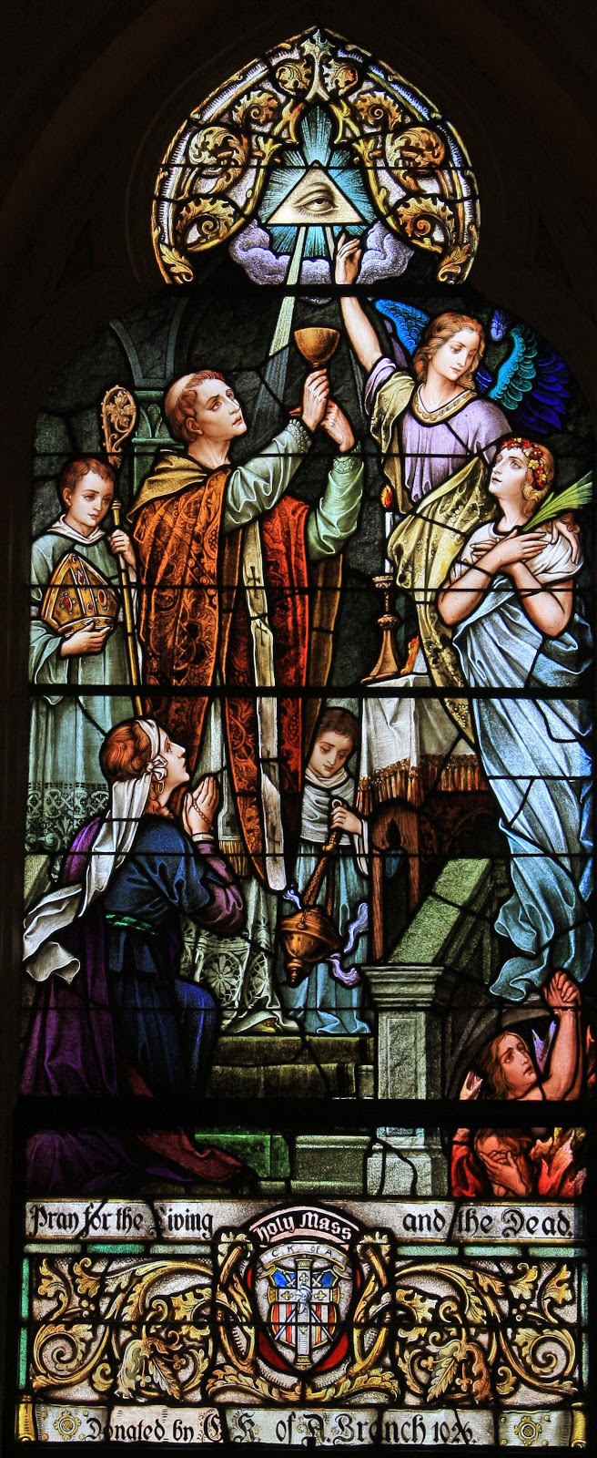 Snup's View From the Back Pew: Spiritual Works of Mercy Windows