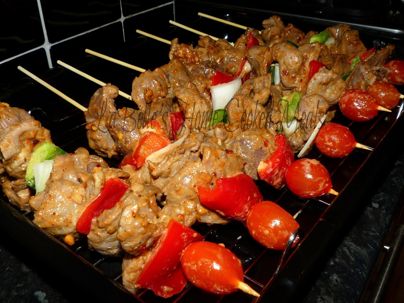AFRILIGHT ~ BELLE'S KITCHEN: LaBelle's Home Made Gizzard Suya