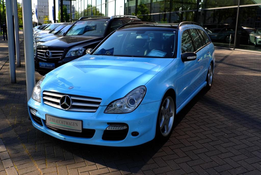 Mercedes S211 E55T AMG with CLS face | BENZTUNING