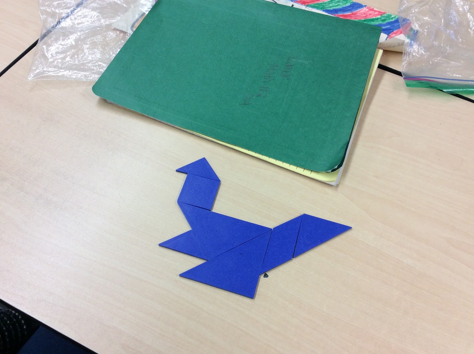 Ms Rashid: Number Sense - Fractions (Tangram Puzzle #1)
