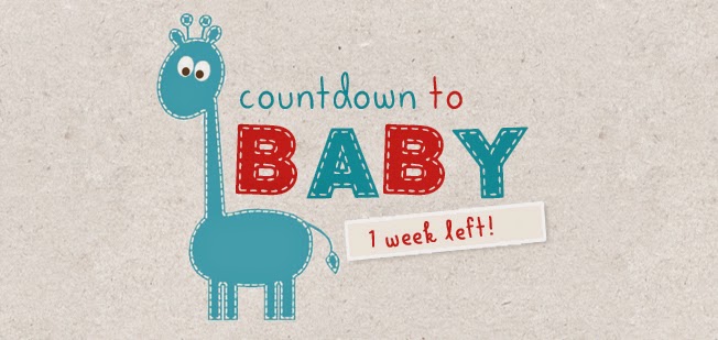 Connect the Dots Ginger | Becky Allen: Exactly 1 Week Till My Due Date