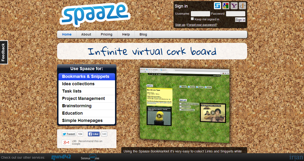 Librarian's Quest: Virtual Post-It Boards-Spaaze