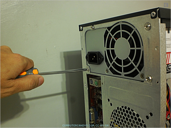 121 - How to Install Power Supply | COMPUTERCANDYS