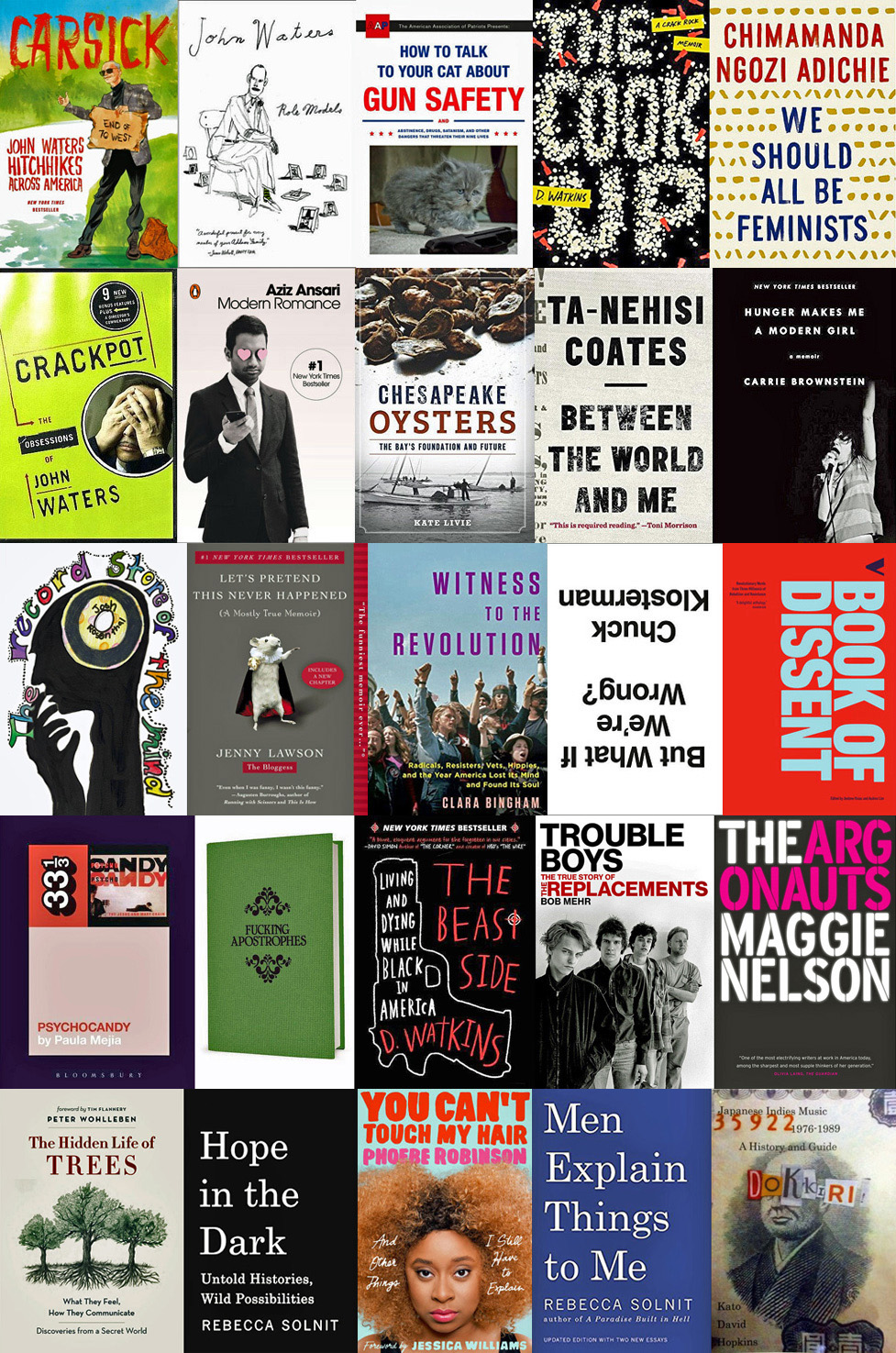 Atomic Books 2016 Best Sellers: Non-Fiction