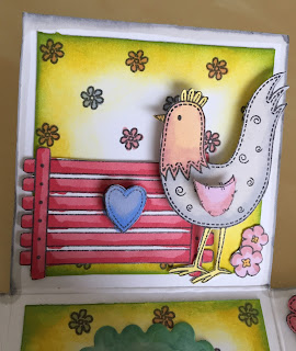 Crafty Little Ideas: Easter Treat Box made with Inky Doodles stamps.