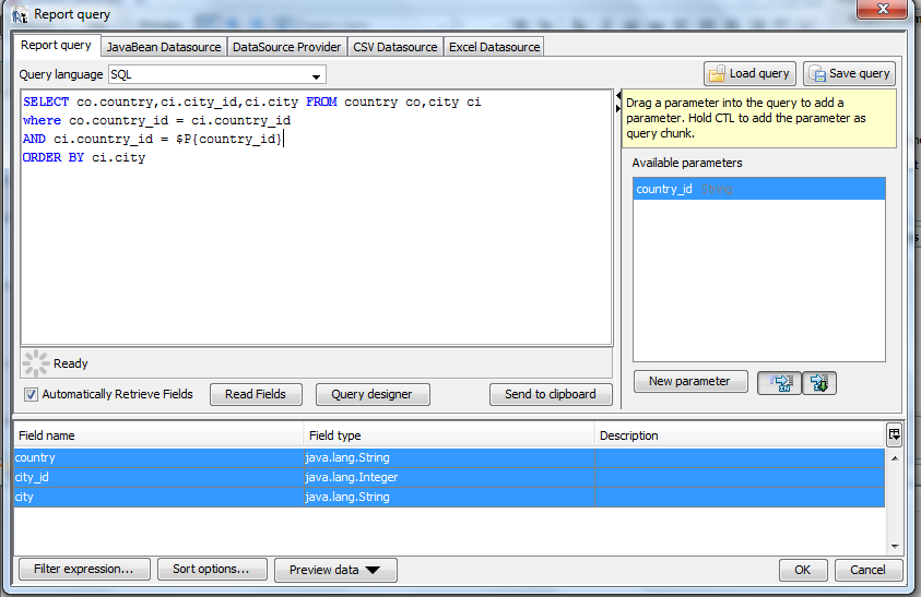 Ireport Mysql Connection Datasource