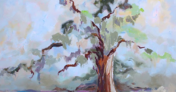 Pat Warren Fine Art: Georgia Landscape Oil Painting, Tree “Firm ...