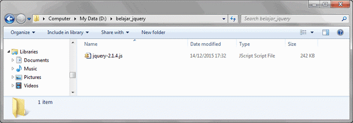 CAHYA'S BLOG: Membedah jquery dan cara menghubungkan file HTML dengan ...