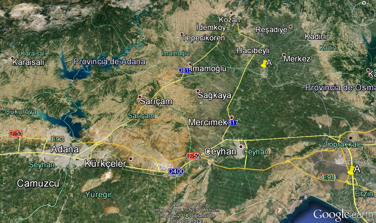 ArqueoLugares: ANAZARBUS prox. Ceyhan y Adana. Turquia
