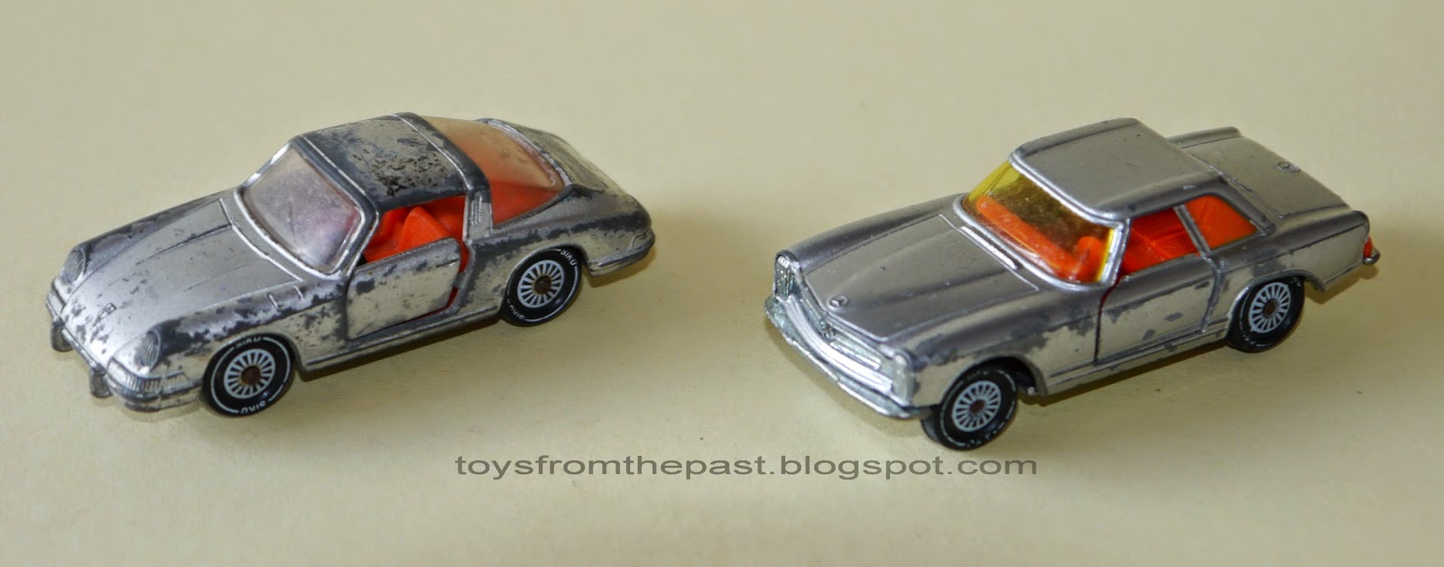 Toys from the Past: #455 SIKU – PORSCHE 911 (V234 / 1010) and MERCEDES ...