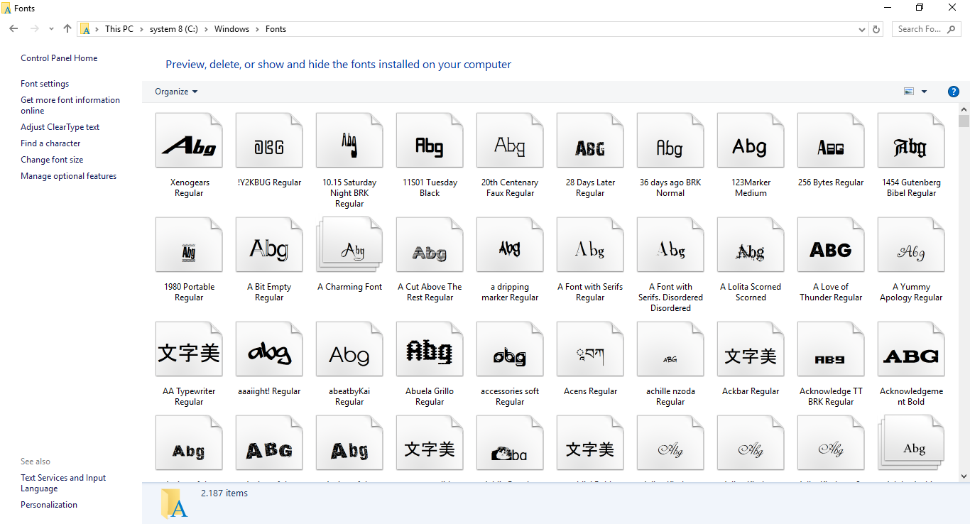 CARA INSTALL FONT DI WINDOWS XP, 7, 8, 8.1, 10 YANG PALING SIMPLE DAN ...