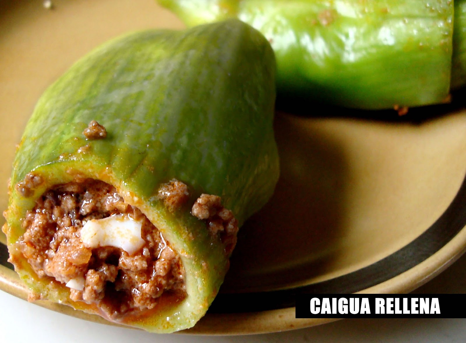 Receta de Caigua Rellena | recetasdecocinaperu, recetas peru, recetas ...