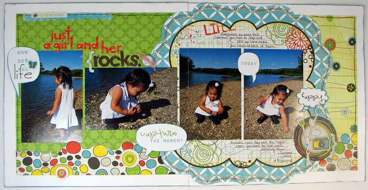 Scrapcetera: Two Page Layout Day