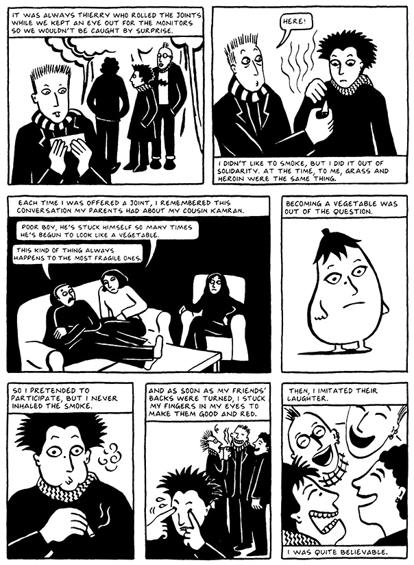 Read Persepolis 2, Section 5: The Vegetable, Page 38
