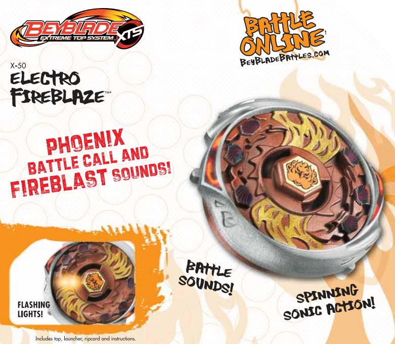 Animal Kaiser: The 2011 BEYBLADE XTS: EMTREME TOP SYSTEM line includes: