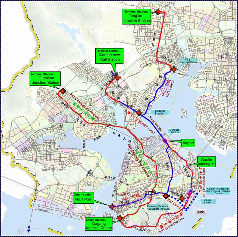 Busológos Brasil: O BRT de Xiamen