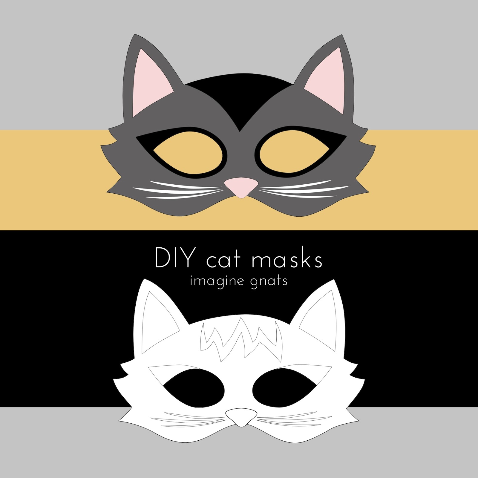 diy+cat+masks+tutorial.jpg 1,600×1,600 pixels | Cat mask, Cat costumes ...