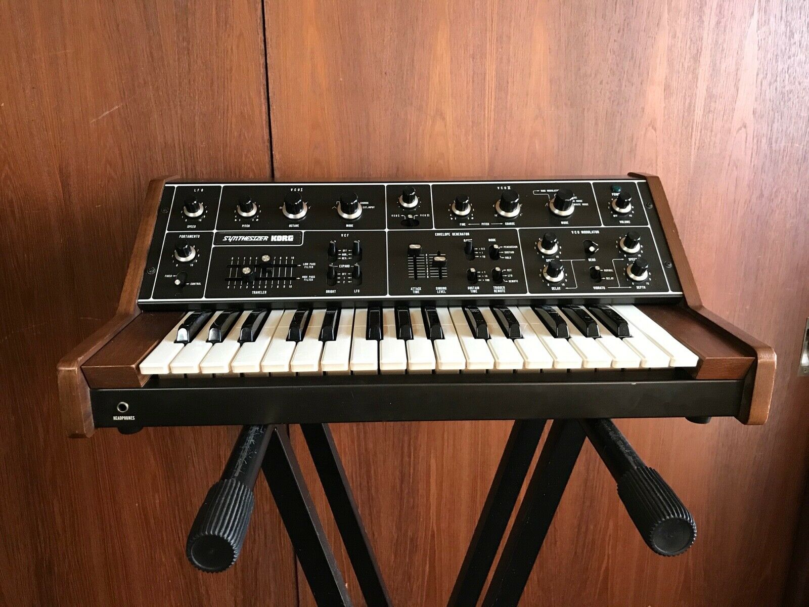 MATRIXSYNTH: Korg 770 Vintage Analog Monophonic Synthesizer SN 770204