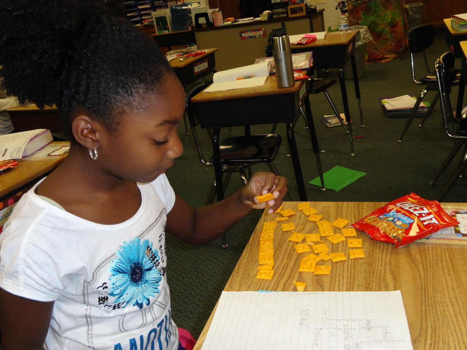 Fifth Grade Fun At LCCS: Cheez-It! Helps My Students Become Better Spellers