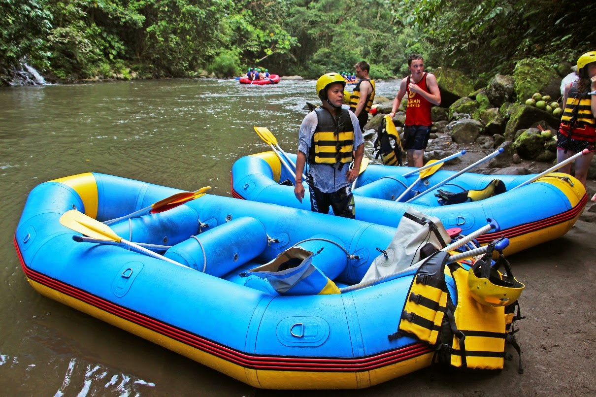 the viewing deck: Bali Adventure 2nd part; Ayung River White-Water Rafting