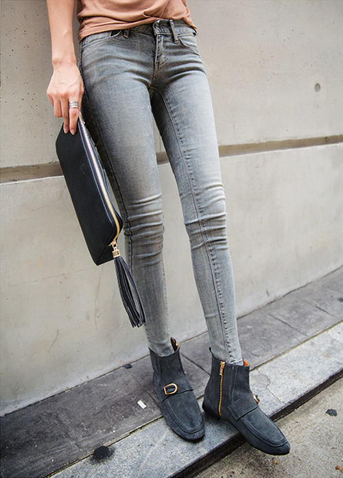 [Chuu] Grayscale Skinny Jeans | KSTYLICK - Latest Korean Fashion | K ...