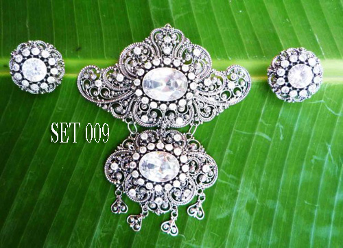 Puri Bali Silver: 1 set perhiasan perak bakar