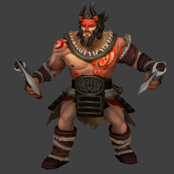SDBSuperDotado: Modelo Dota 2: Beastmaster