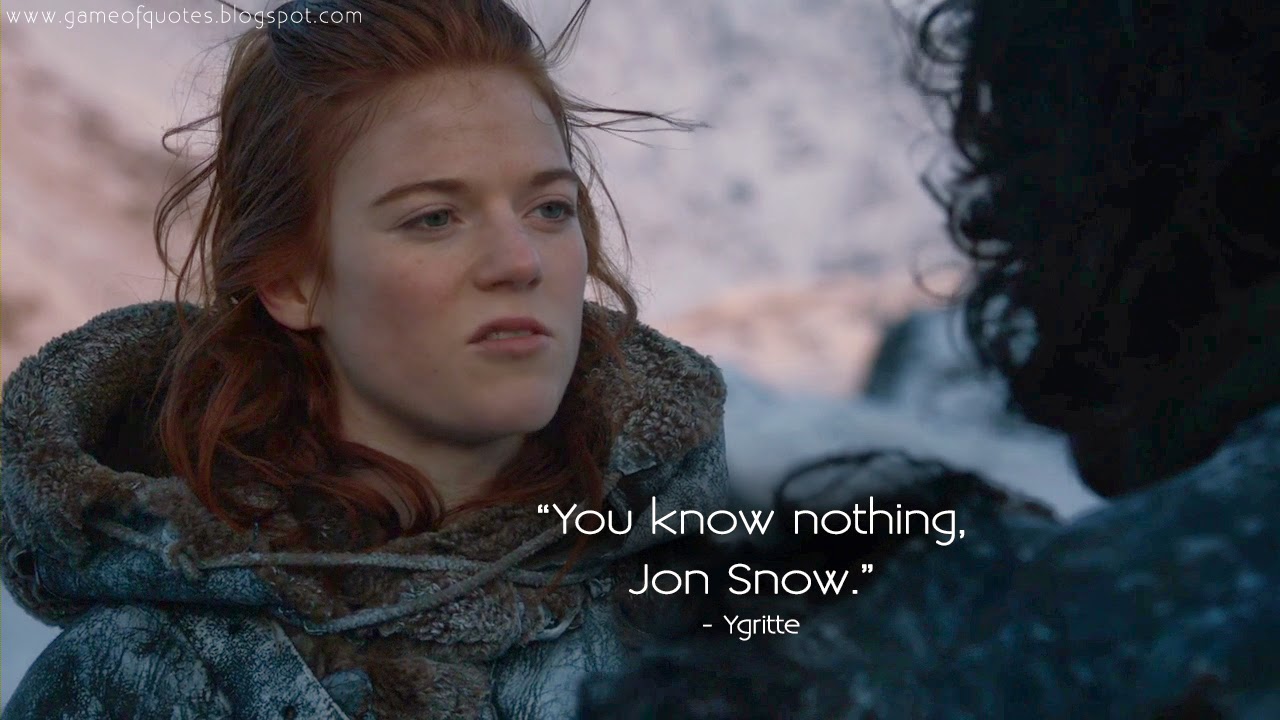 Jon Snow Ygritte Quotes. QuotesGram