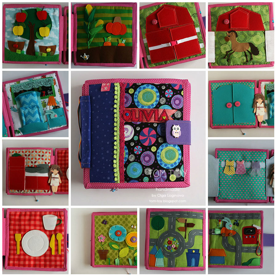 TomToy : Quiet book for Olivia