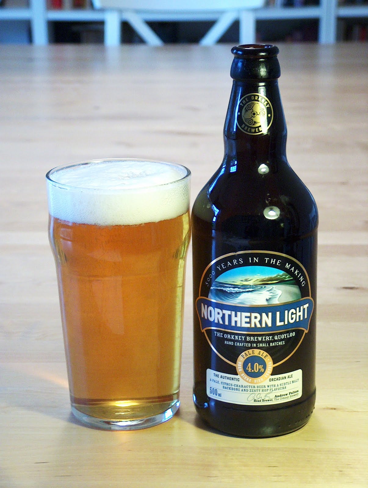The Bottled Beer Year: Day 99, Beer 99 - Orkney's "Northern Light"