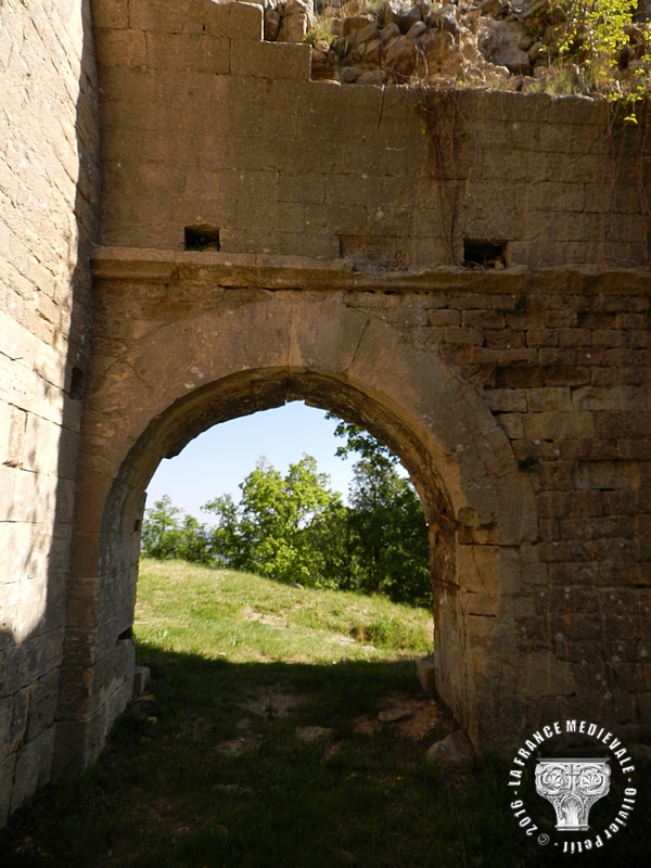 LA FRANCE MEDIEVALE: SABRAN (30) - Château-fort