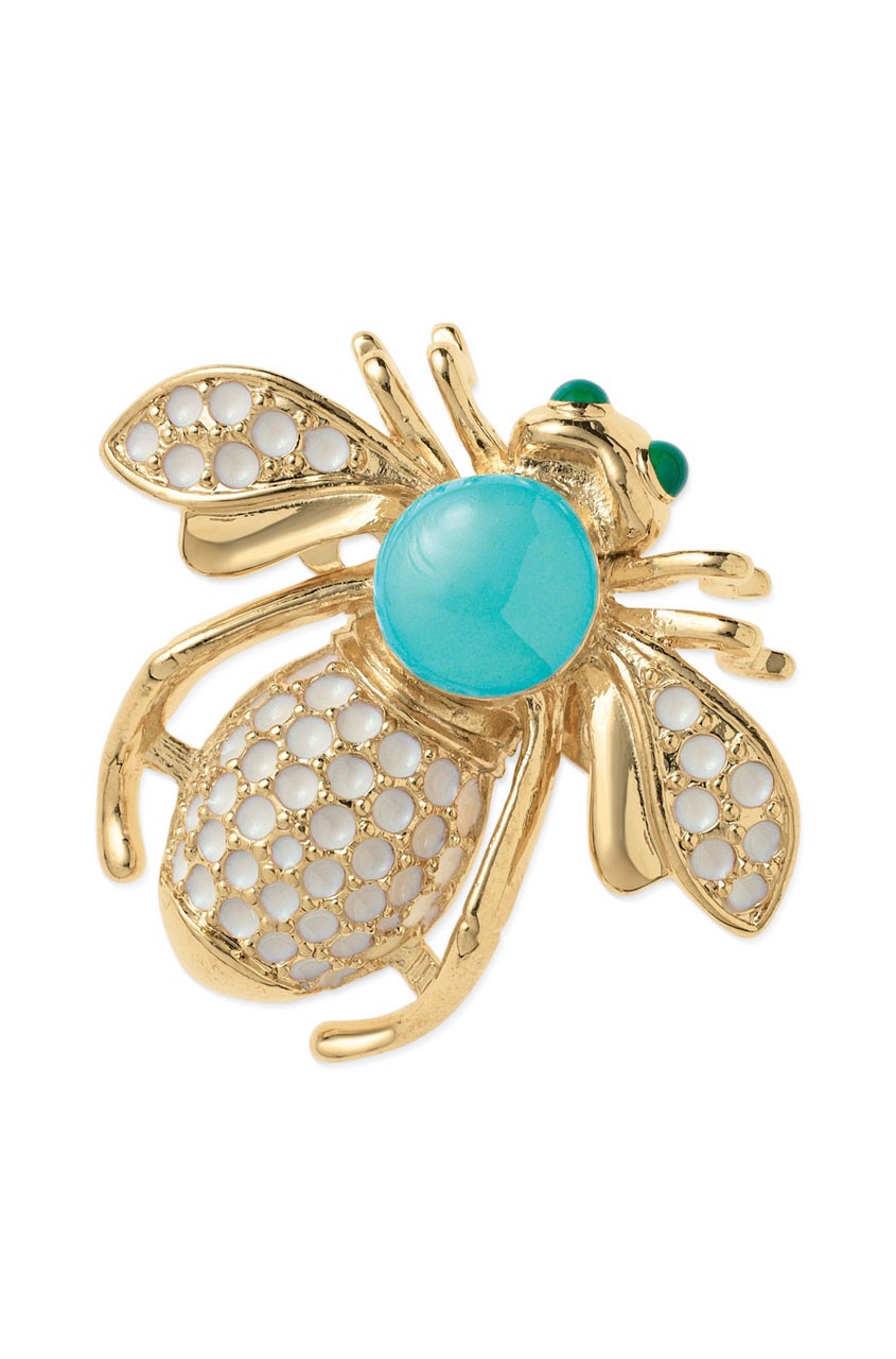 Bee brooch - NYC Recessionista