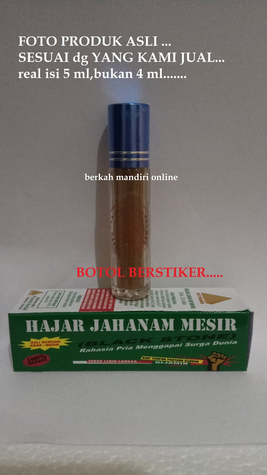 Hajar Jahanam 5ml (Herbal Alami)