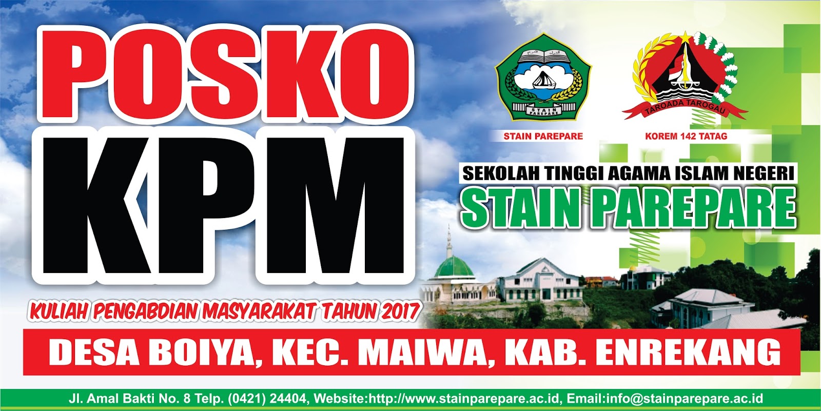 Contoh Spanduk Posko