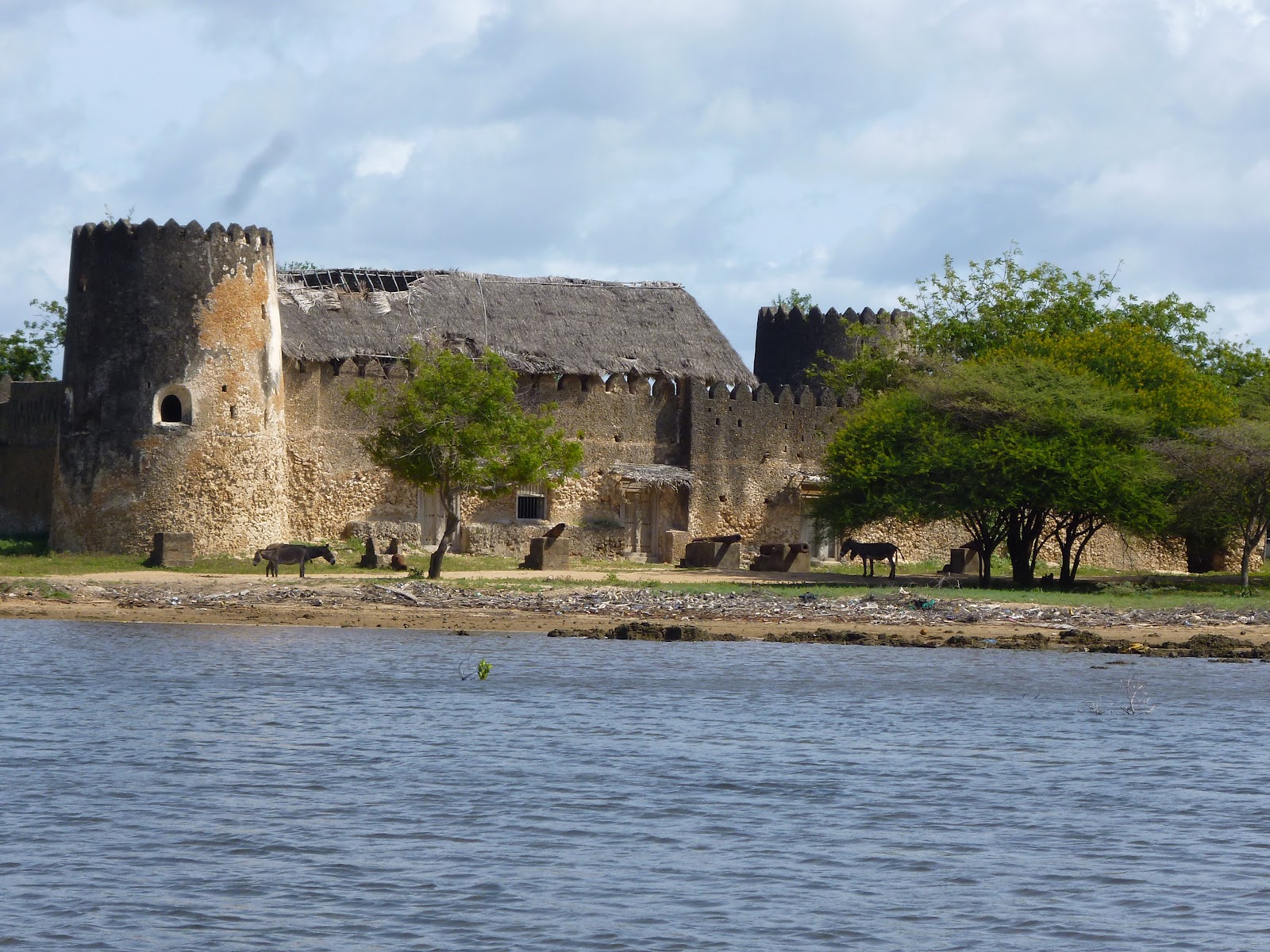 Desi Dixon: Lamu House and Local Ruins at Siyu Fort